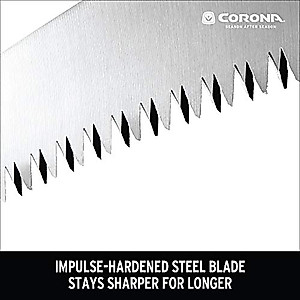 Corona RS 7041 Razor Tooth Folding Saw, 7-Inch Blade , Red