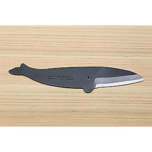 Yoshihiro Shiroko High Carbon Steel Kurouchi KUJIRA Whale Japanese Utility Knife (Type E) Made in Japan