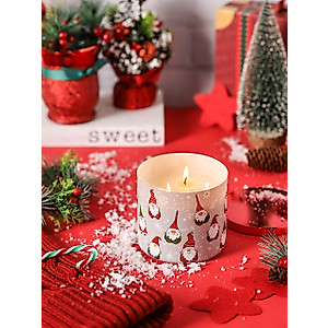 Christmas Candle, Xmas Cookies Scented Candle, Large 3 Wicks, 14 oz