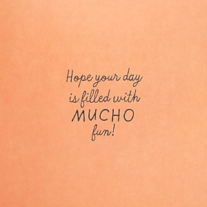 Hallmark Signature Birthday Card (Mini Piñata) (0699RZH4024)