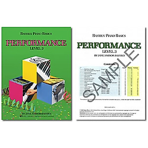 Bastien Piano Basics Level 3 Learning Set By Bastien - Lesson, Theory, Performance, Technique & Artistry Books & Juliet Music Piano Keys 88/61/54/49 Full Set Removable Sticker 3