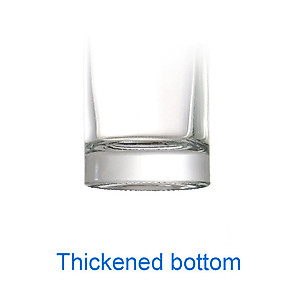 Maypink Clear Glass Bottle 6 Pack 12 oz (375 ml) with Cap Hot Sauce Oil Jam for Beverages Oils Kombucha Kefir Vinegar Beer Airtight Caps and Leak Proof Lids Shrink Film