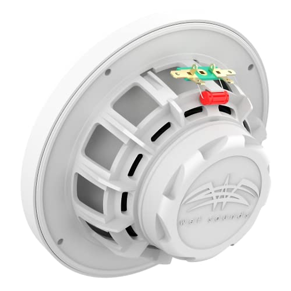 wet sounds | Recon 6 XW-W | High Output Component Style 6.5" Marine Coaxial Speakers with White Grille