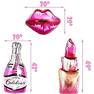 No Boys Allowed Balloons Pink Girls Night Party Banner You Are Like Really Pretty/Ladies Night/Pajama Mean Girls/Makeup Sleep Spa Themed Decor for Bridal Shower/Bachelorette Party Supplies Decorations