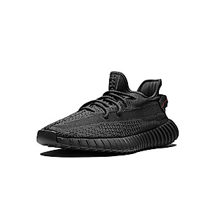 adidas Mens Yeezy Boost 350 V2 FU9006 Black - Static - Size 6