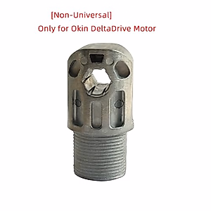 [Non-Universal] Okin Lift Chair Part Metal Connector only for DeltaDrive on End of Left Hand Threads Stroke Tube