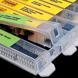 EEEEE IC kit 161 pcs, 20 Models Chip Assortment Set Analog Integrated Circuits Electronics Parts Opamp Pack, 555 Timer Components, Op Amp, Oscillator, Pwm, IC Plier Included UA741 LM358 and More..