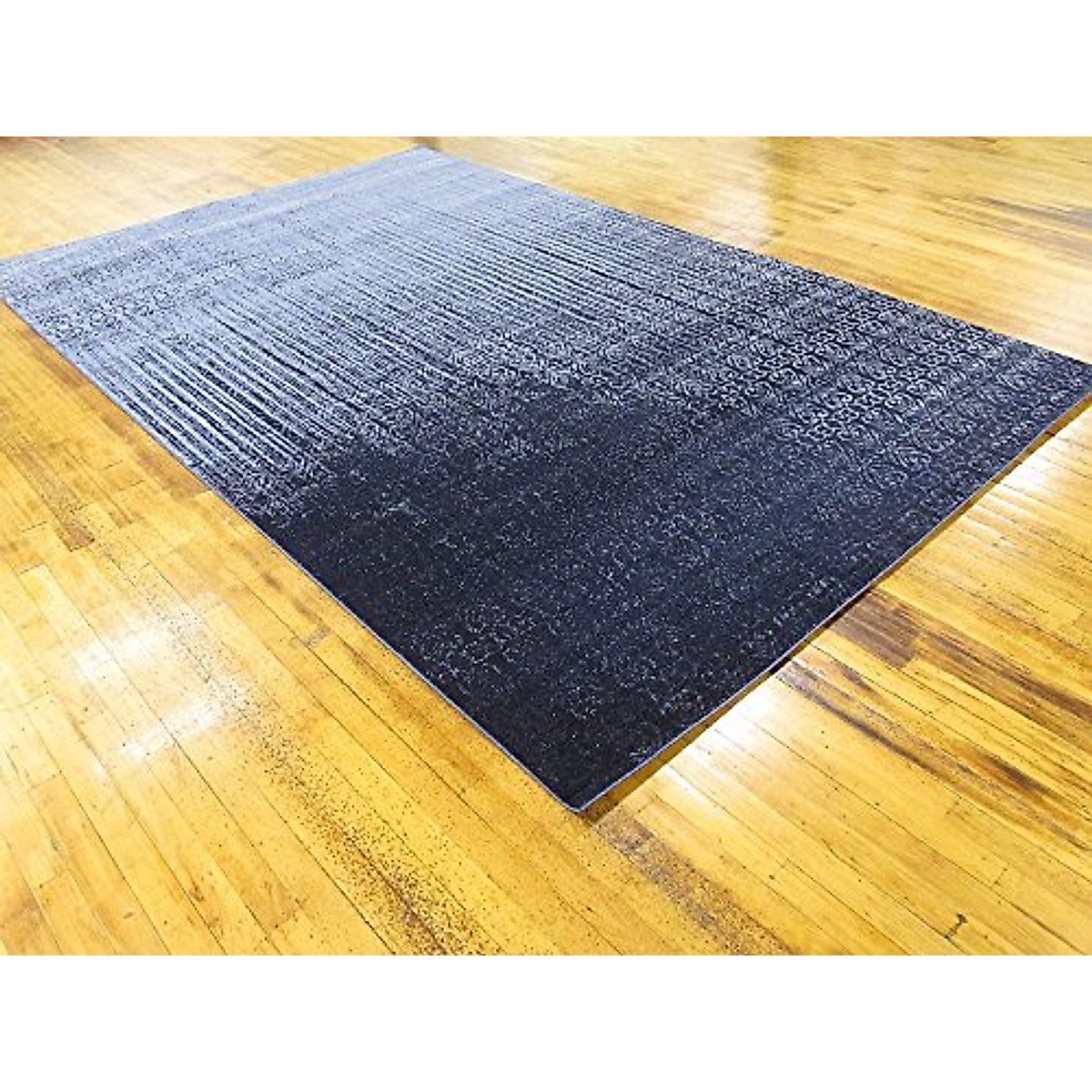 Unique Loom Del Mar Collection Area Rug - Jennifer (10' 6" x 16' 5" Rectangle, Blue/ Navy Blue)