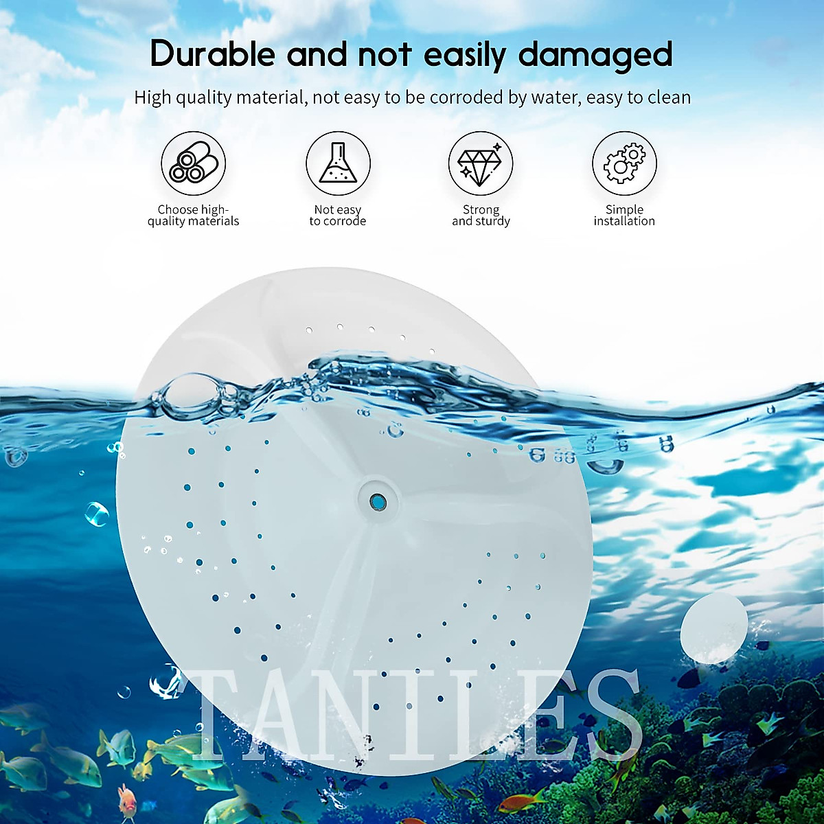 TANILES Replace W10752283 Washplate Compatible with Whirlpool Washer w10609476, w10834890, ps10064549, wtw5000dw1