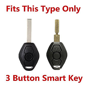 Rpkey Silicone Keyless Entry Remote Control Key Fob Cover Case protector Replacement Fit For BMW 3 5 7 Series M3 M5 M6 X3 X5 Z3 Z4 Z8 LX8FZV