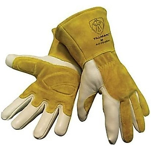 Tillman 52 Top Grain Cowhide Anti-Vibration MIG Welding Gloves, Medium