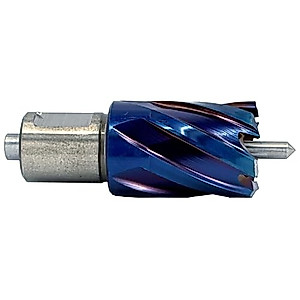 Drill America 1" X 2" NACO (Nano-Composite) Coated Blue Annular Cutter, ANC Series