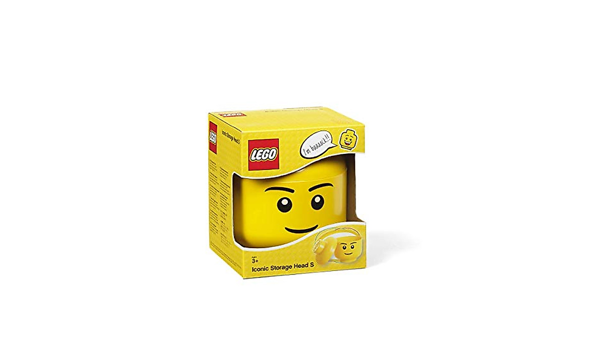 Room Copenhagen LEGO Storage Head Mini - Fun & Practical Organizer