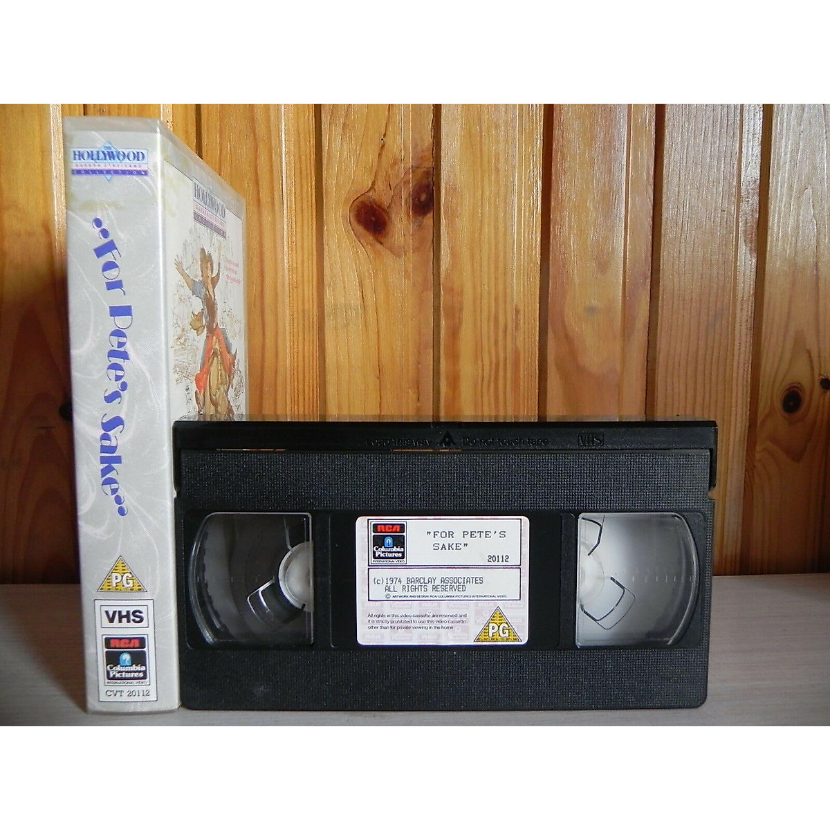 For Pete's Sake - Columbia Pictures- Frantic Comedy - Barbra Streisand - Pal VHS