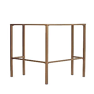 Southern Enterprises Keaton Desk, Soft Gold