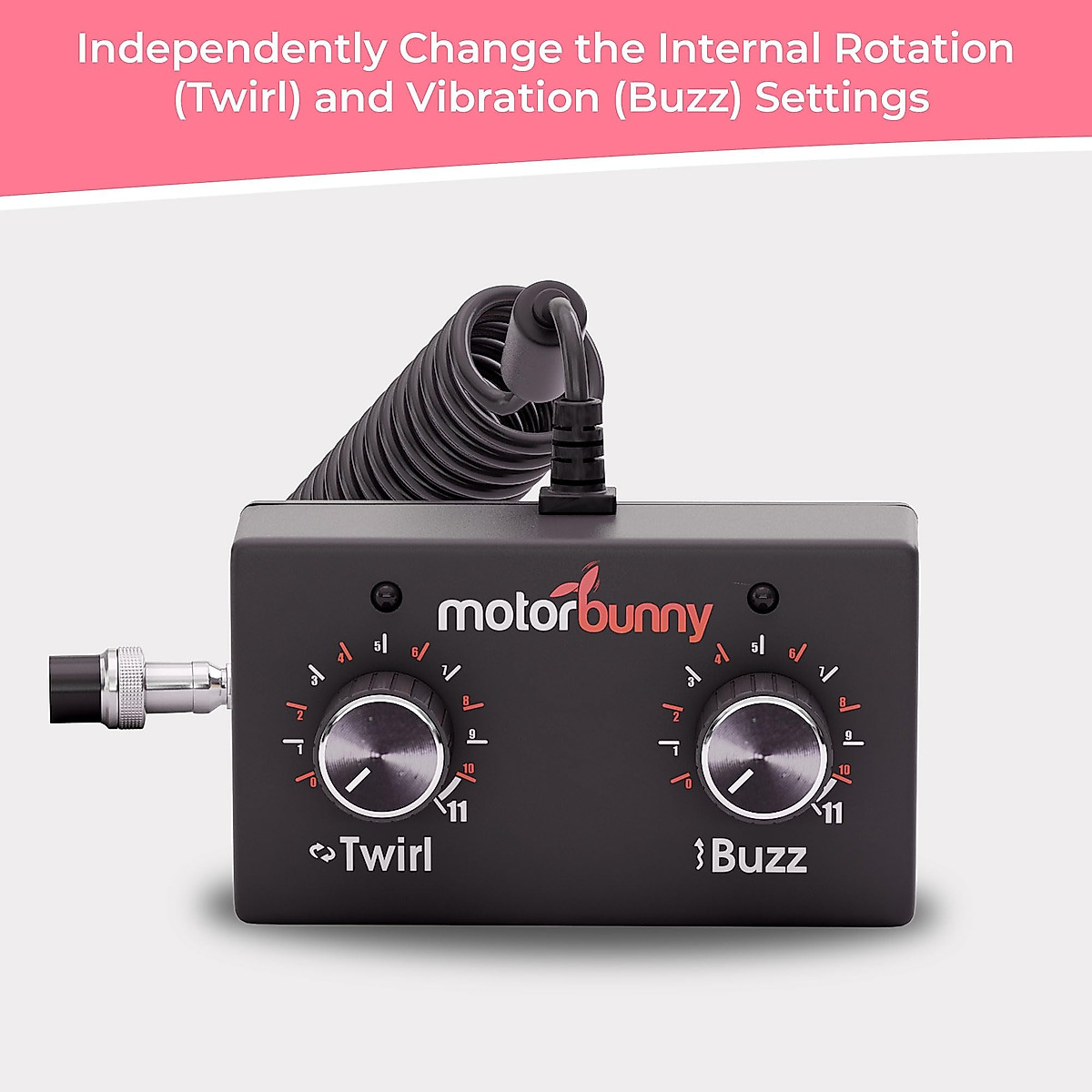 Motorbunny Original Ride-On Sex Machine - Dildo Mount Includes Link Remote App Controlled Vibrator, Rotation & Vibration Machine with 4 Attachments and 11 Settings Sex Toys for Couples, Men, Women