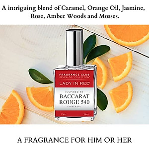 Fragrance Club Genealogy Collection Inspired by Baccarat Rouge 540, 1.9oz. EDP with Orange Oil, Jasmine, Amber Woods. A timeless fragrance for Men or Women