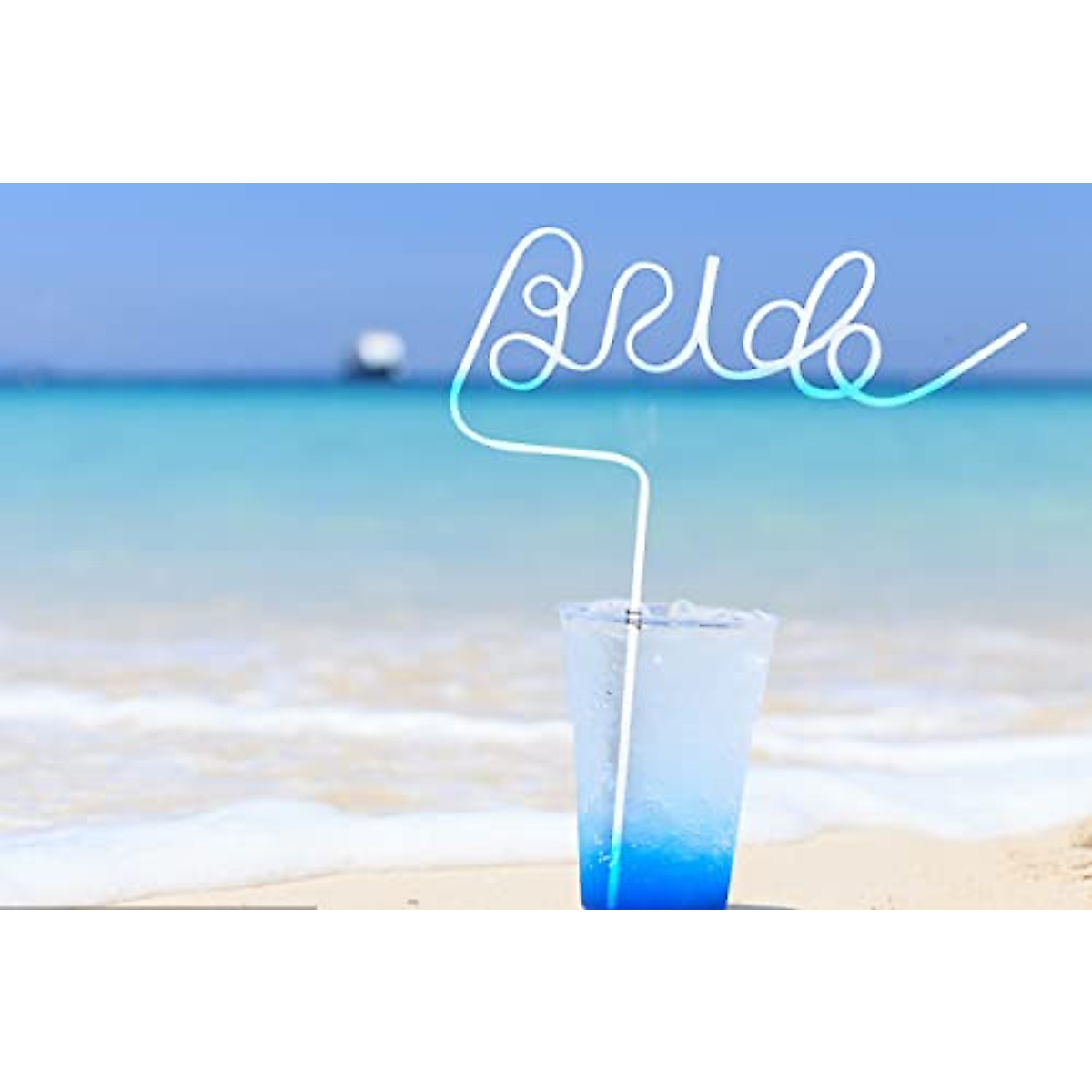 Bachelorette Party Decorations Straws White Bride Straw,Bride to Be Gift Bridal Shower Favors