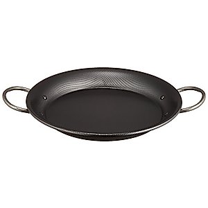Endo Shoji PPE1026 Professional Paella Pan, 10.2 inches (26 cm), Super Embossed, Iron, Made in Japan