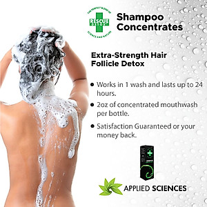 Rescue Detox Shampoo Concentrate – 2oz | Works in 1 Wash Up to 24 Hours– Concentrated Cleansing Hair Follicle Detox