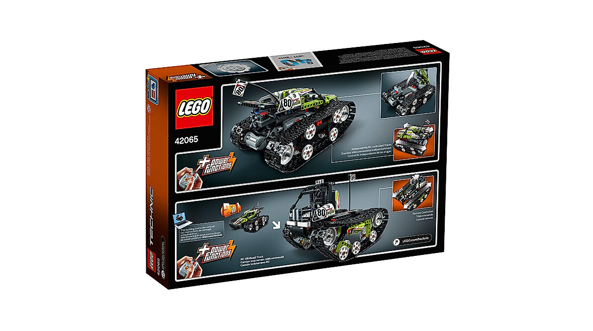 LEGO Technic RC Tracked Racer 42065 Building Kit - Remote Control Fun