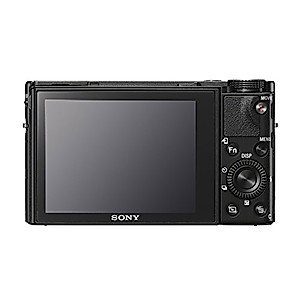 Sony RX100VA (NEWEST VERSION) 20.1MP Digital Camera: RX100 V Cyber-shot Camera with Hybrid 0.05 AF, 24fps Shooting Speed & Wide 315 Phase Detection - 3” OLED Viewfinder & 24-70mm Zoom Lens - Wi-Fi
