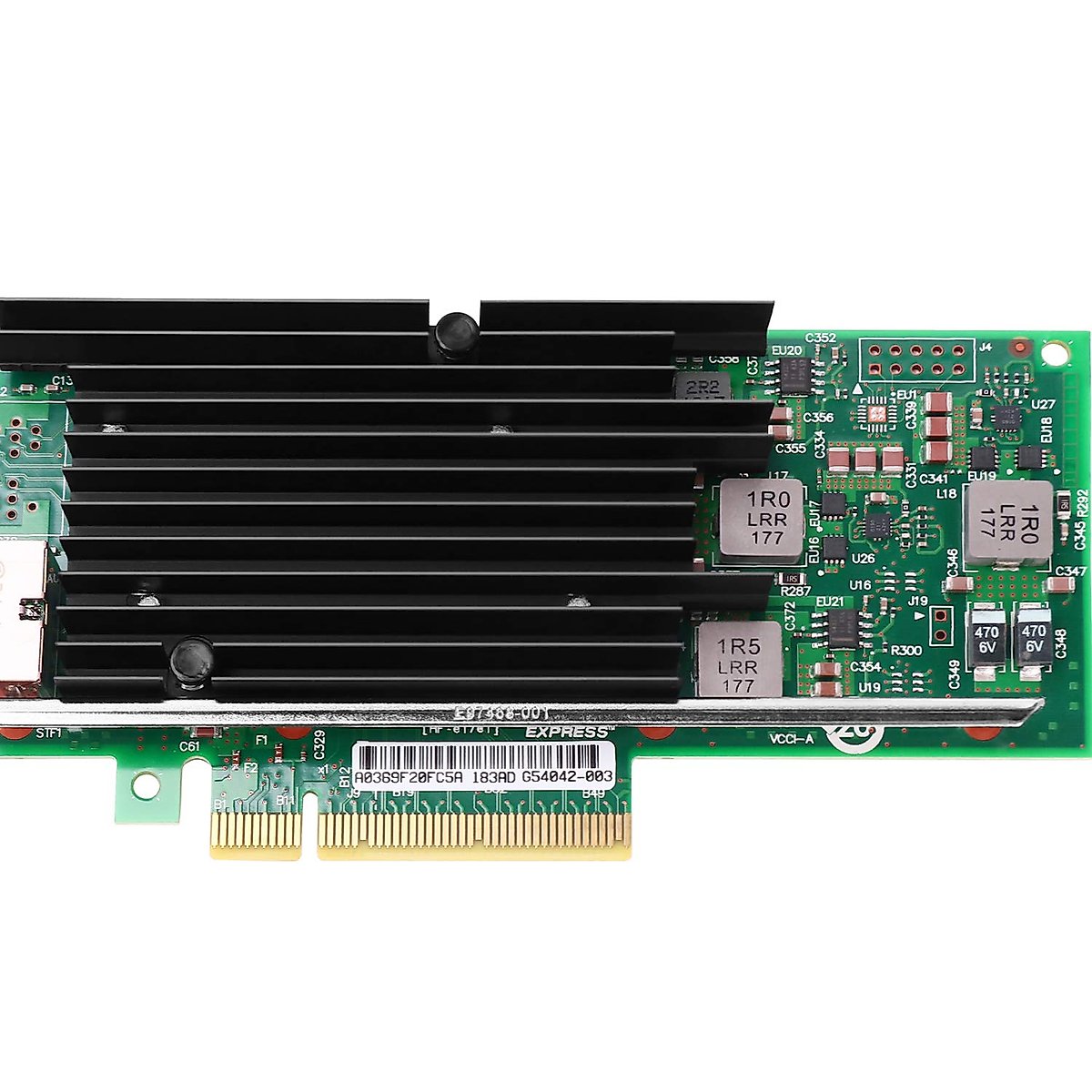 Vogzone 10Gb PCI-E NIC Network Card for Intel X540-T1,100MbE/1GbE/10GbE Copper Single RJ45 Port, with Intel X540 Chip,10GbE PCI Express 2.1 X8 Ethernet Adapter Support Windows/Linux/VMware
