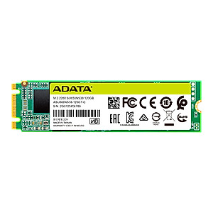 ADATA SU650 120GB M.2 2280 SATA 3D NAND Internal SSD (ASU650NS38-120GT-C)