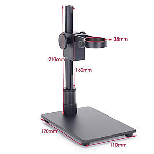 HAYEAR 12mp USB Camera High Speed Industrial Video Microscope Set for PC Using 1080p 30fps Free Driver Full Resolution 3840 x 2880 Compatible with Windows Linux Mac