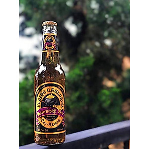 Flying Cauldron Butterscotch Beer (12 Fl Oz (Pack of 4)), Vanilla Cream Soda Brew, All- Natural, Non-Alcoholic and Caffeine free.