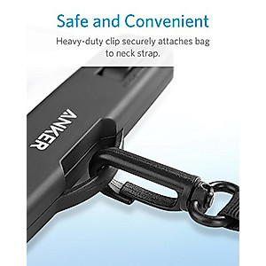 Anker Universal Waterproof Case, IPX8 Waterproof Phone Pouch Dry Bag for iPhone X / 8 / 8 Plus, Samsung Galaxy S8 / S7, Samsung Note Series, Google Pixel 2, up to 6 Inches—2 Pack