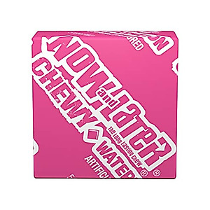Now and Later Candy, Watermelon, 0.93ounce Bars (Pack of 24)
