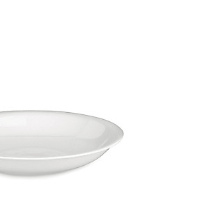Alessi "All-Time" Soup Bowls in Bone China (Set of 4), White, Large