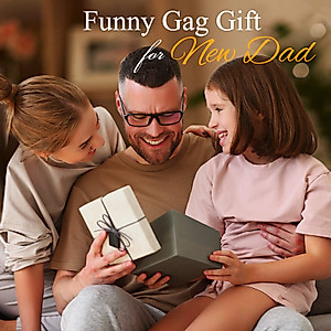 Gifts for Dad Men Valentines Day, Daddy's Sippy Cup Whiskey Glass, Funny Birthday Gag Dad Husband Gifts Ideas from Daughter Son Kids, Stocking Stuffers, Bourbon Scotch Gifts for Expecting Father