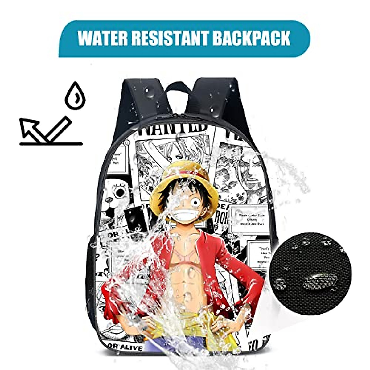 TCXRB Anime Backpack Laptop Bag Lightweight Backpacks Durable Hiking Fishing Backpack, -2