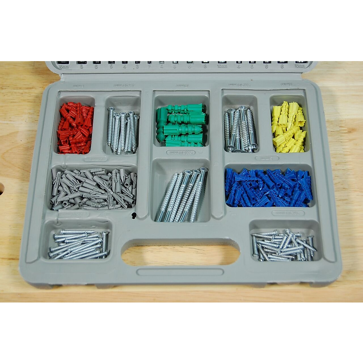 Official Rotorazer Professional 310-piece Contractor's Drill Bit Set for Bits, Screws and Parts for Screwdrivers, Saws, Drills, Wood, Walls, Metal and Plastic AS SEEN ON TV