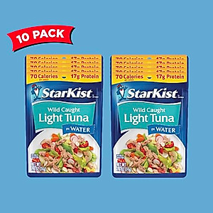 StarKist Chunk Light Tuna in Water, 2.6 Ounce (Pack of 10)