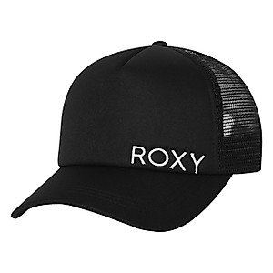 Roxy womens Finishline Trucker Hat Baseball Cap, Anthracite 20, One Size US