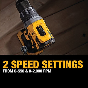 DEWALT 20V MAX* XR Cordless Drill, 1/2-Inch (DCD791P1)