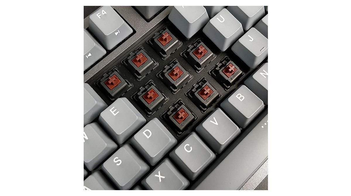 DURGOD Mechanical Keyboard with Cherry MX Brown Switches