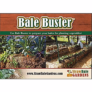 BaleBuster20 with Straw Bale Gardening Booklet!