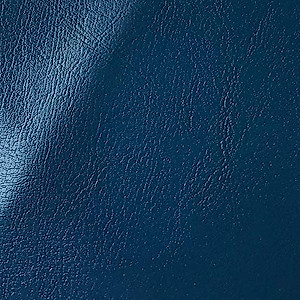 East West Furniture CAAB7-OAK-55 7Pc Rectangle 60" Dining Table And 6 Parson Chair With Oak Leg And Pu Leather Color Oasis, 7 Pieces