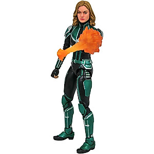 Diamond Select Toys Marvel Select: Captain Marvel (Starforce Uniform Version) Action Figure