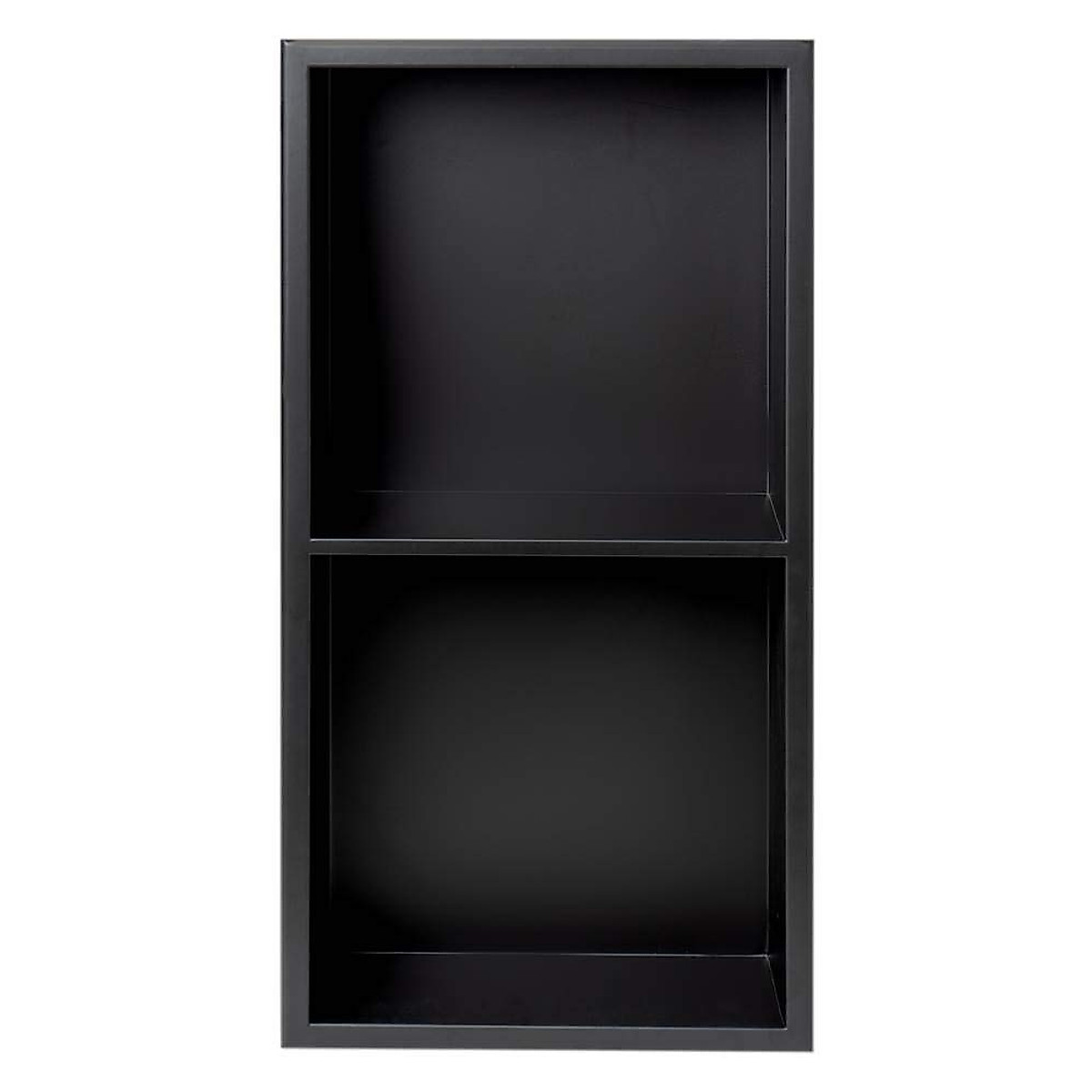 ALFI brand ABNC1224-BLA Shower Niche, Black Matte