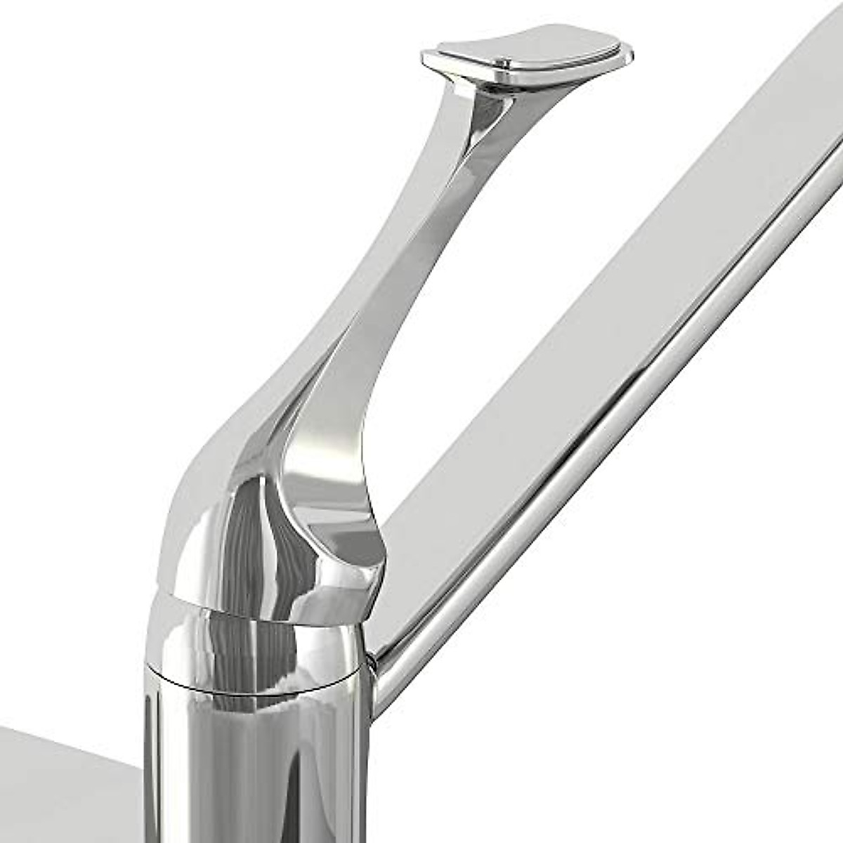 Single-Handle Standard Kitchen Faucet in Chrome