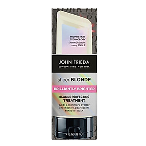 John Frieda Sheer Blonde Brilliantly Brighter Blonde Perfecting Treatment, 4 Ounces