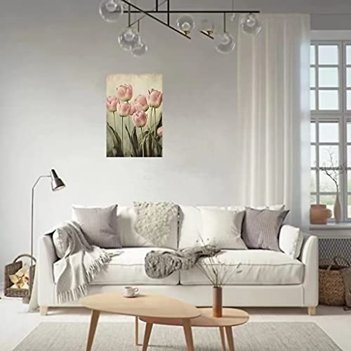 RMSGOZO Unframed Canvas Painting Pond Black Cat - Summer Oil Painting Art Printed Stretch Artwork, For Wall Art Aesthetic Decor 8 X 12 Inch