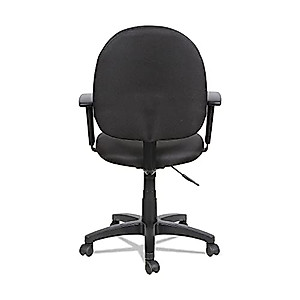 Alera ALEVTA4810 Alera Essentia Series Swivel Task Chair With Adjustable Arms, Black