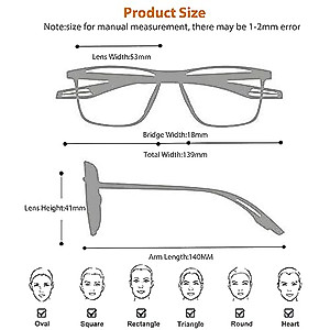 Photochromic Progressive Multifocus Reading Glasses Men Women Blue Light Blocking Workspace Multifocal Glasses TR90 Frame Spring Hinge No Line Transition Sunglasses With Readers 3.0