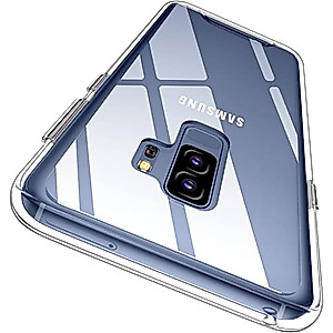 Rayboen for Samsung Galaxy S9 Plus Case (Not for S9 5.8in), Crystal Clear Shockproof Non-Slip Anti-Yellowing Protective Phone Case, Hard PC Back & Soft TPU Frame Slim Cover for Galaxy S9+ Plus